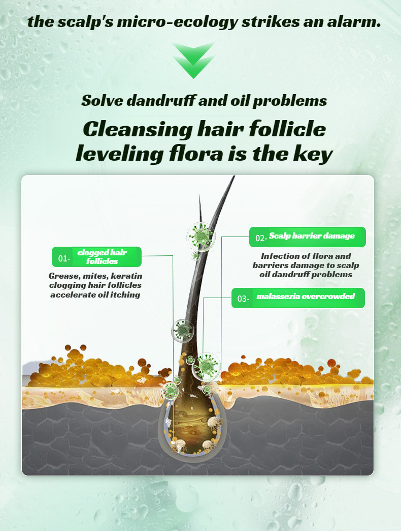 Smooth and fluffy shampoo shampoo nutrient Increase hair Repairing the ...