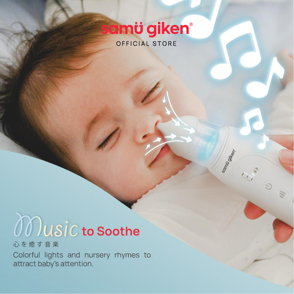 Samu Giken Upgraded Baby Nasal Aspirator 1year warranty | Shopee Malaysia