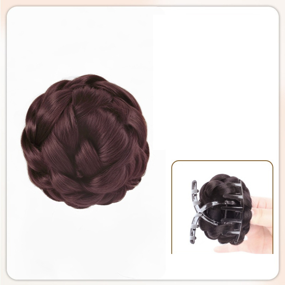 Natural Maruko Head Dragon Beard Wig Clip Women Temperamental Back ...