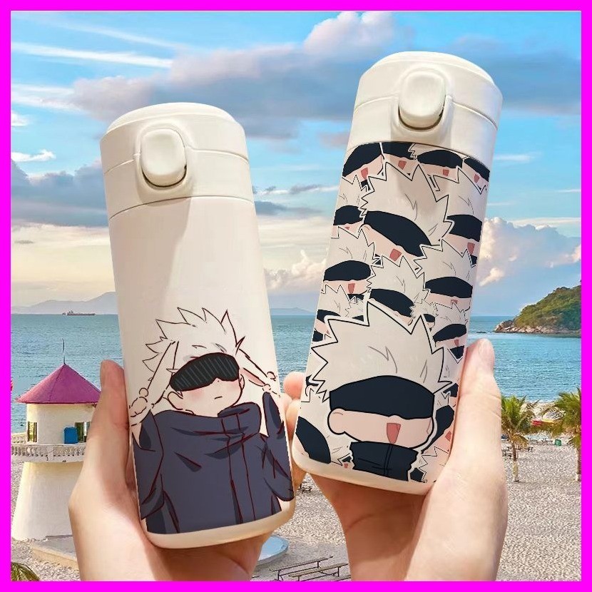 Vacuum Flask Jujutsu Kaisen (14 Options Available) Gojo Satoru Spell ...