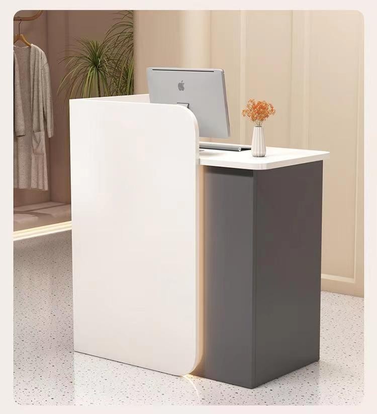 Reception table bar counter cashier table shop small reception counter ...