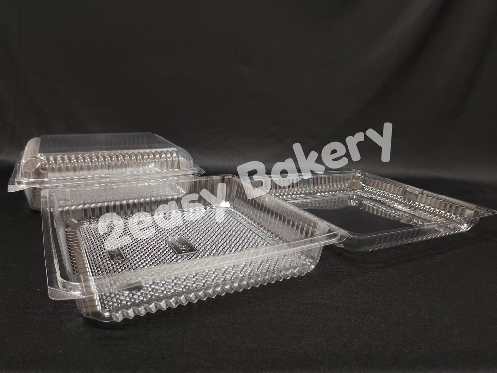 Kuih Container BX124 / 9"/ Disposable Plastic Clear Bakery Container ...