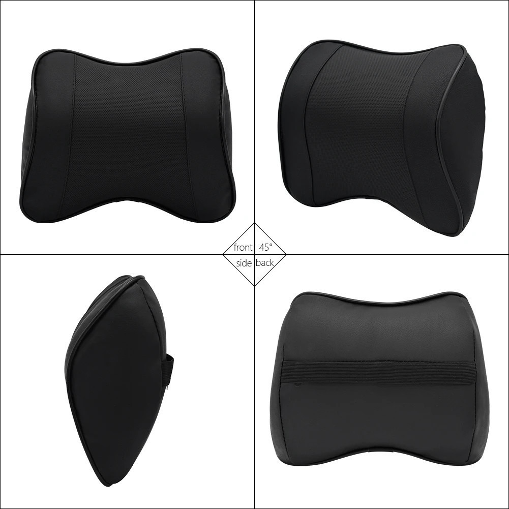 Memory Foam Car Seat Pillow Car Neck Pillow Lumbar Back Support ...