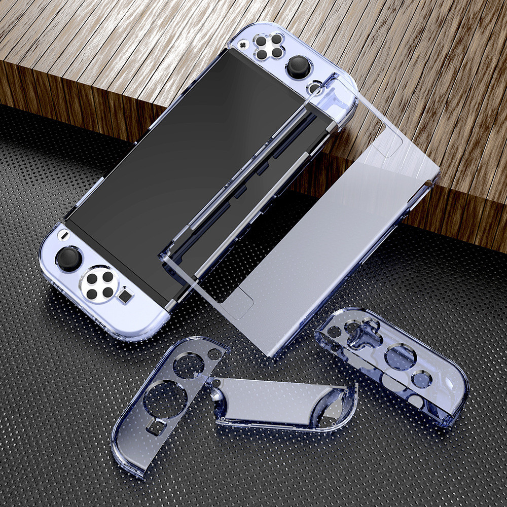 1 Set Transparent Protective Case For Nintendo Switch OLED Controller ...