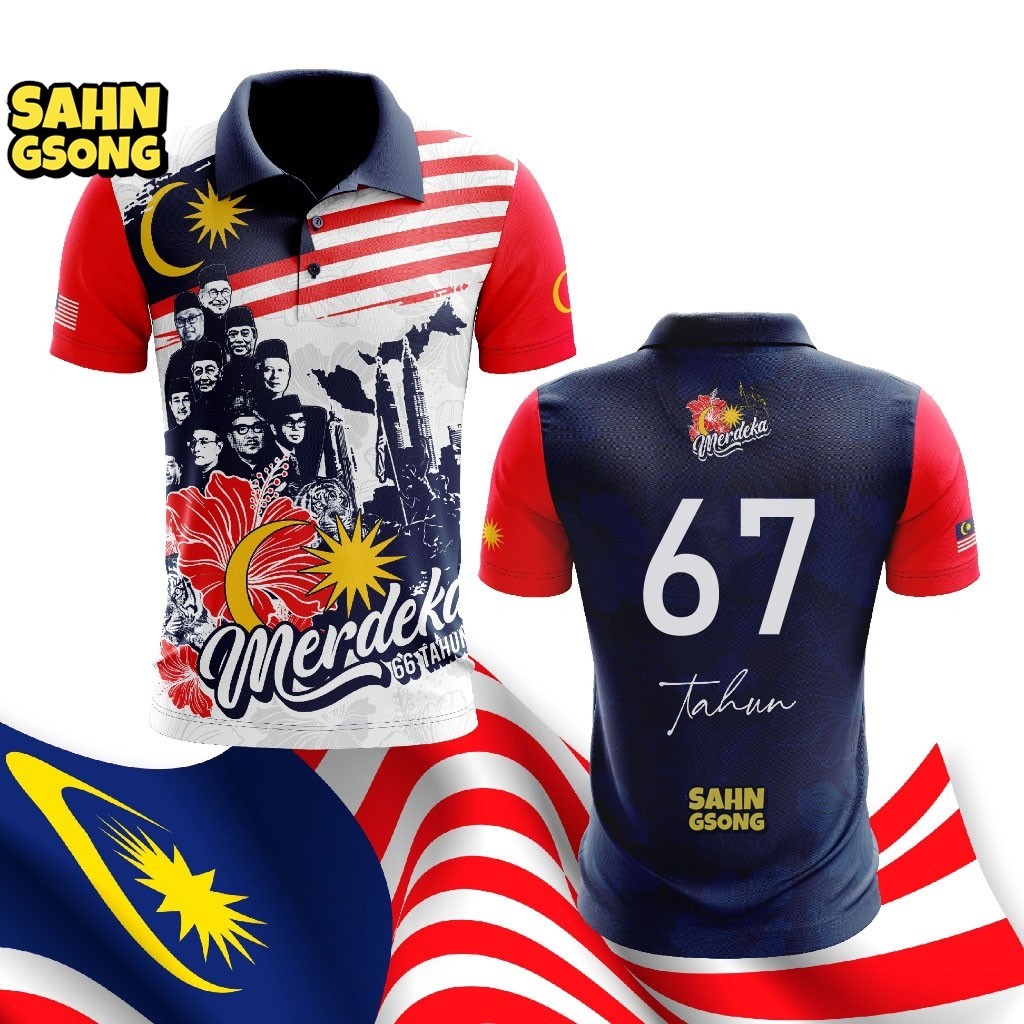 New MERDEKA 67 SHIRT ALL PM INCLUDED ANWAR IBRAHIM (SPECIAL DESIGN FOR ...