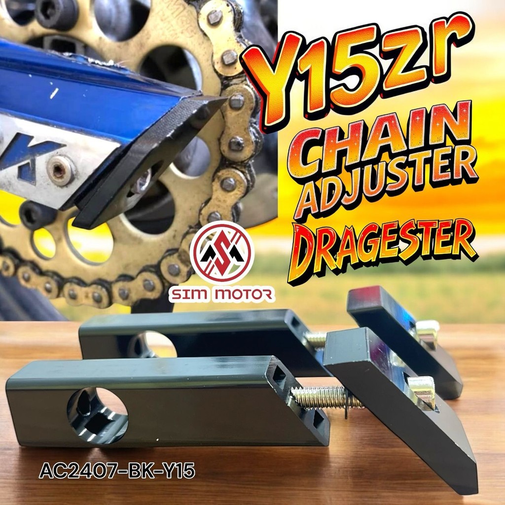 Swing Arm King-Drag Chain Adjuster Dragster Slot Y15ZR Y15 Chain ...