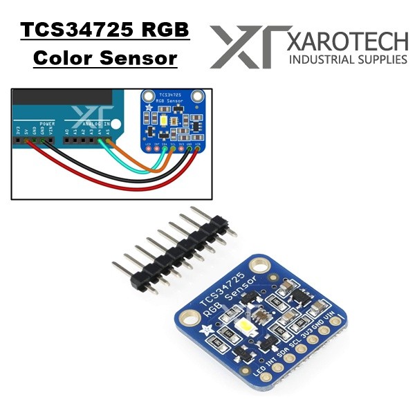 TCS34725 TCS 34725 RGB Color Sensor Detection with IR Filter Light ...