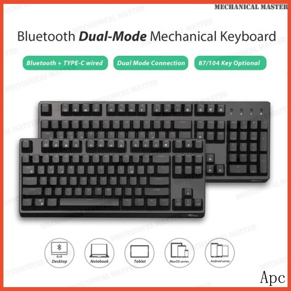 in stock RK987 Real Mechanical Keyboard Gaming Keyboards Bluetooth ...