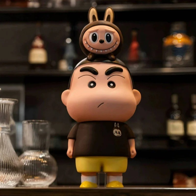 Crayon Shin Chan Labubu Handmade Anime Series Gift Nohara Shinnosuke ...