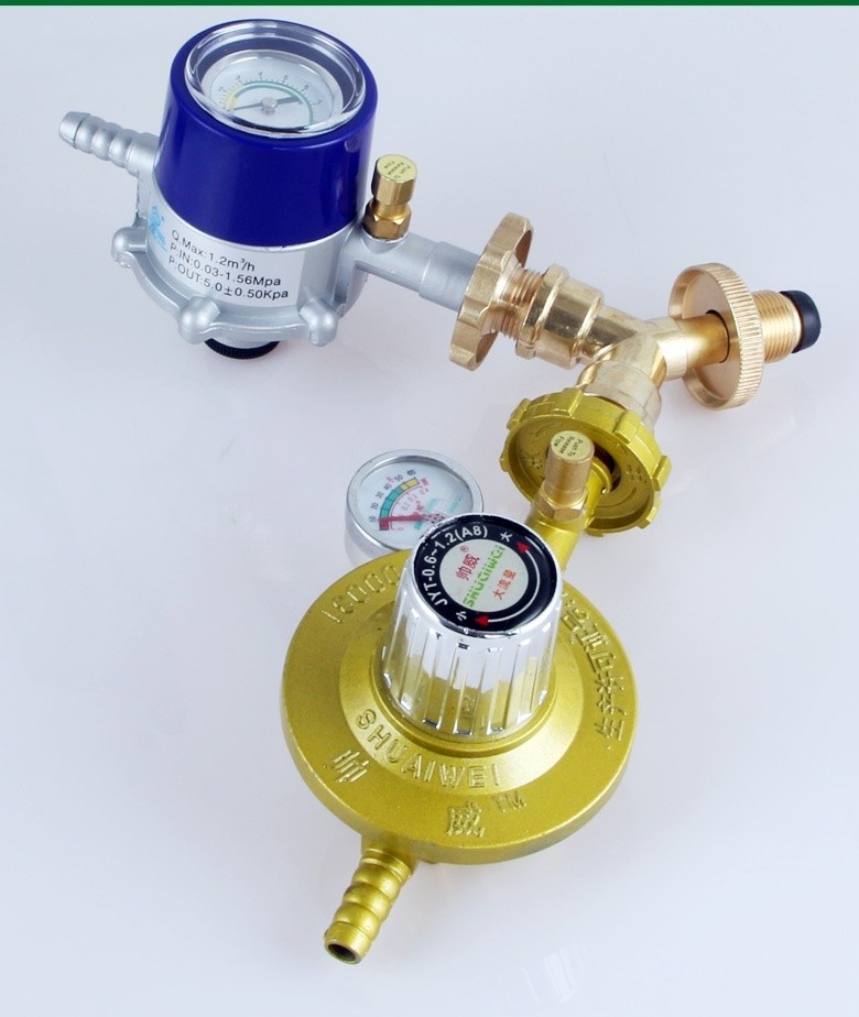 Gas Tank Three-Way Liquefied Gas Cylinder Steel Cylinder One Point Two ...