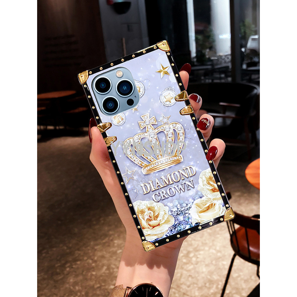 YYN Case For Realme Note 50 C53 C51 Note50 crown Pattern Shockproof ...