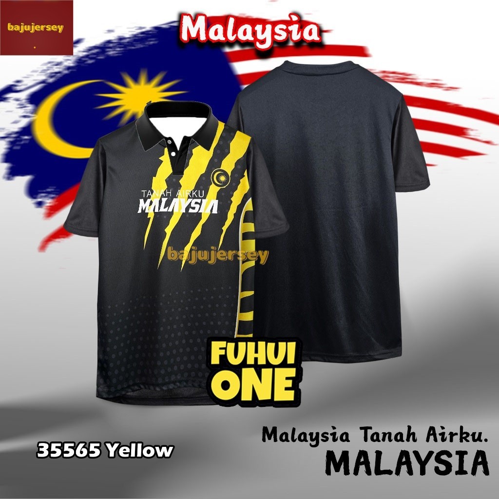 Merdeka 67 Polo Shirt Merdeka Malaysia 2024 Round Neck Negaraku Harimau ...