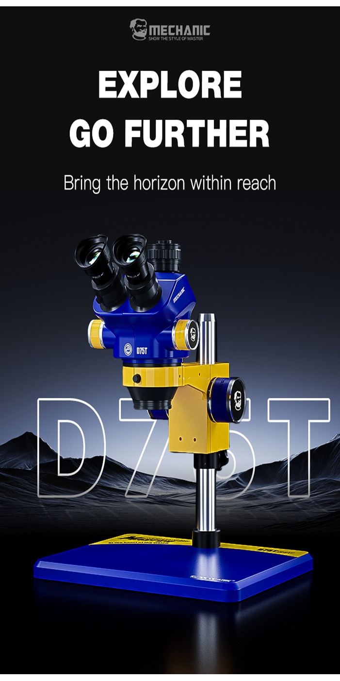 MECHANIC D75S-B11 D75T-B11 Lab Binocular and trinocular Stereo ...