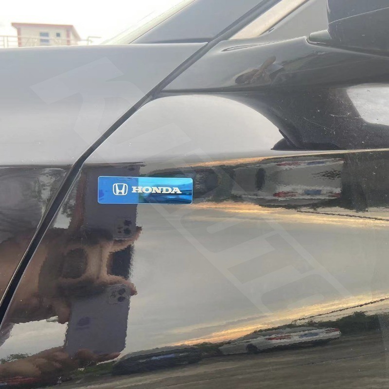 4pcs Proton Car Body Fender Side Metal Emblem Sticker Auto Window ...