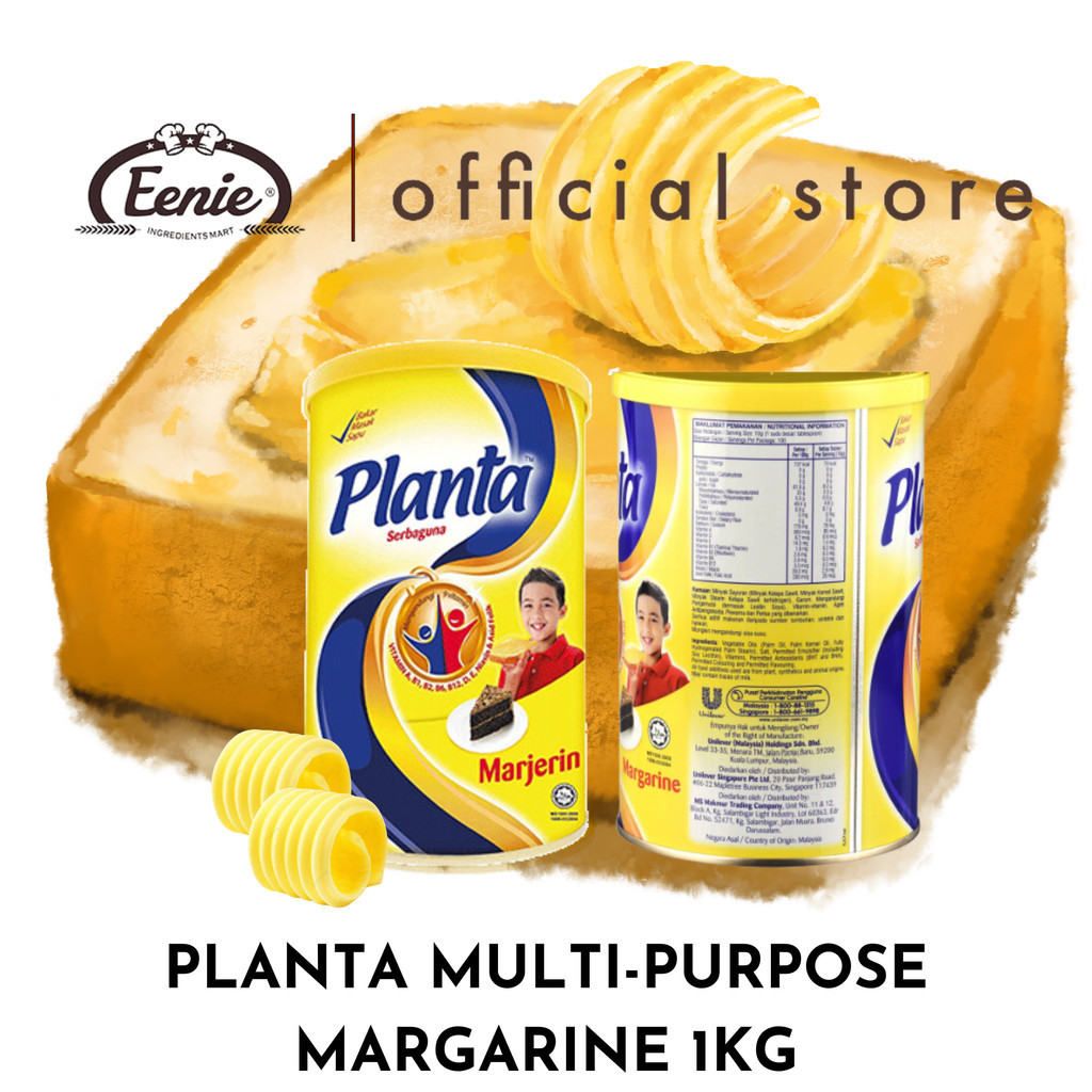 PLANTA MARGARINE MULTI-PURPOSE | 1KG | HALAL | Shopee Malaysia