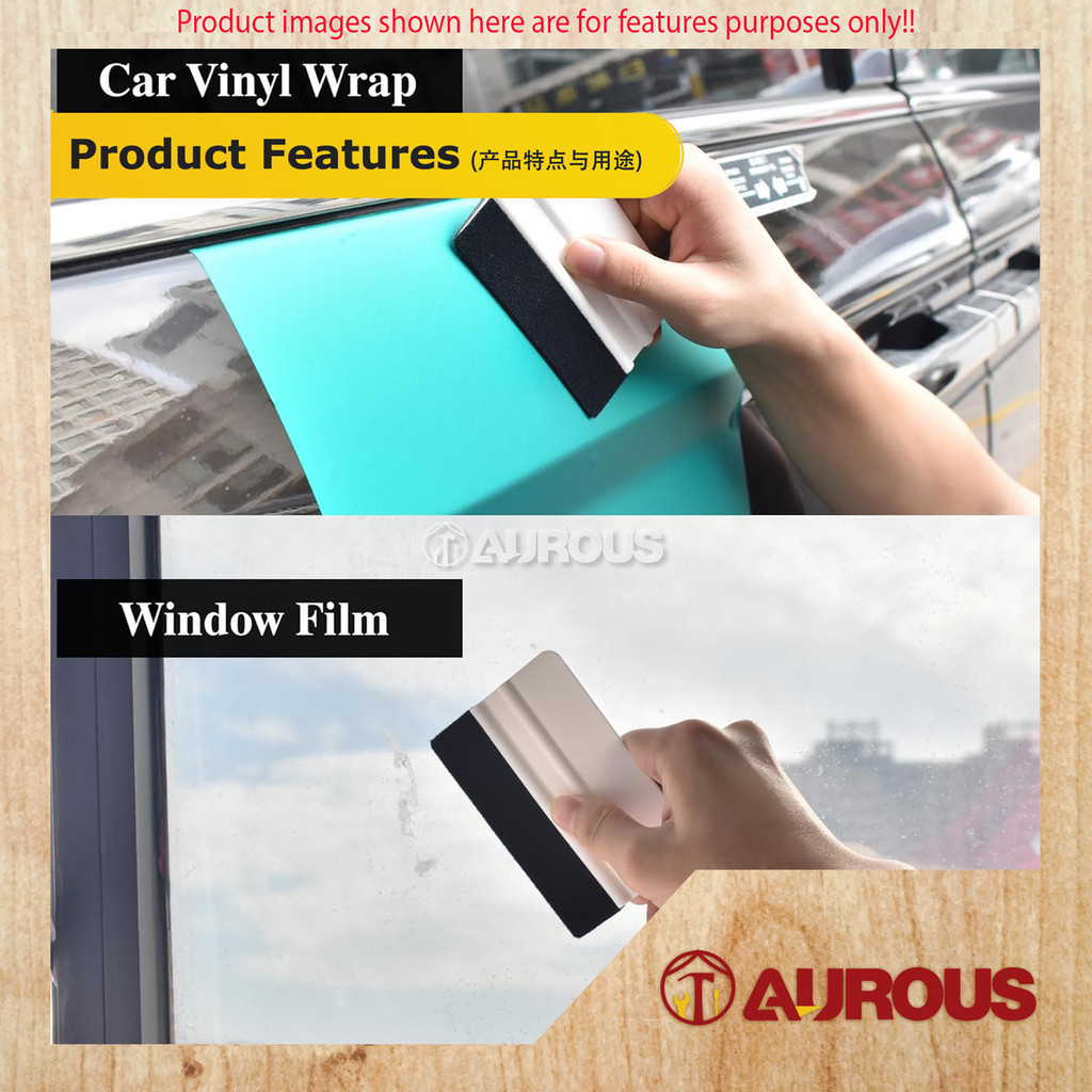 PVC CAR FILM TOOL SOFT WOOL SCRAPER (WHITE) | Shopee Malaysia
