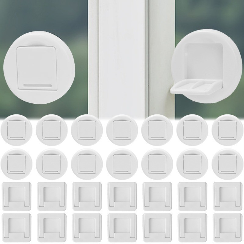 Window Lock - Durable, Convenient, Plastic - for Drawer Cabinet Door ...