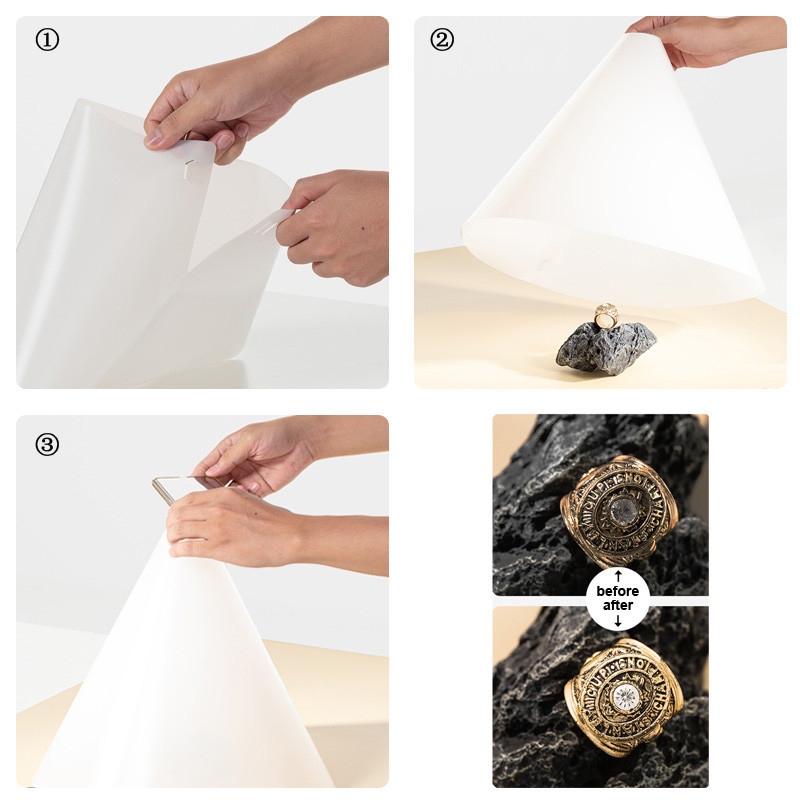 Conical Product Shoot Diffuser / Tent Professional Light Cone for ...