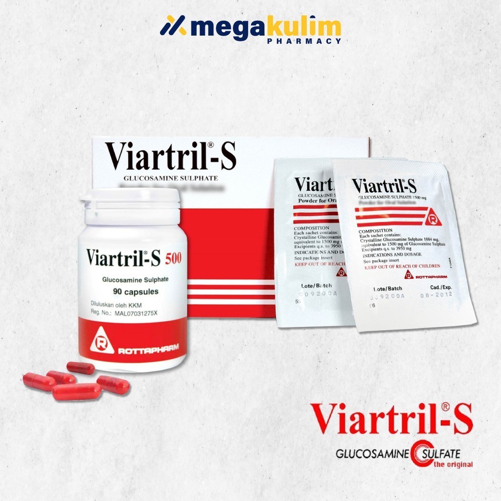 Viartril-S 1500mg (30's) / Viartril-S 500mg (90 cap) / Viartril-S ...