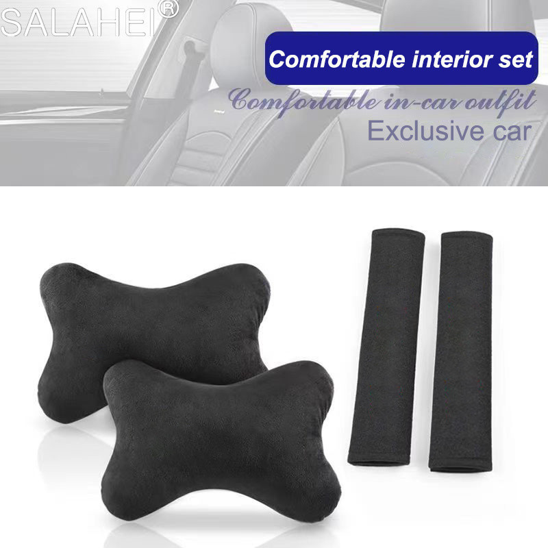 Headrest Memory Cotton Car Neck Pillow For Perodua Facelift Myvi Ativa ...
