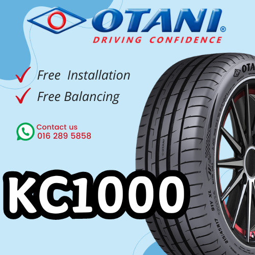 (NEW Launched) OTANI KC1000 16 17 18 19 20 22 INCH TYRE TAYAR TIRE THAILAND (FREE INSTALLATION ...