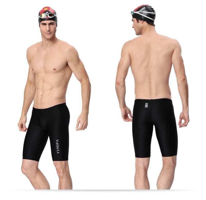 YINGFA FINA Swimwear Shorts Mens Professonal Swimming Trunks Racing ...