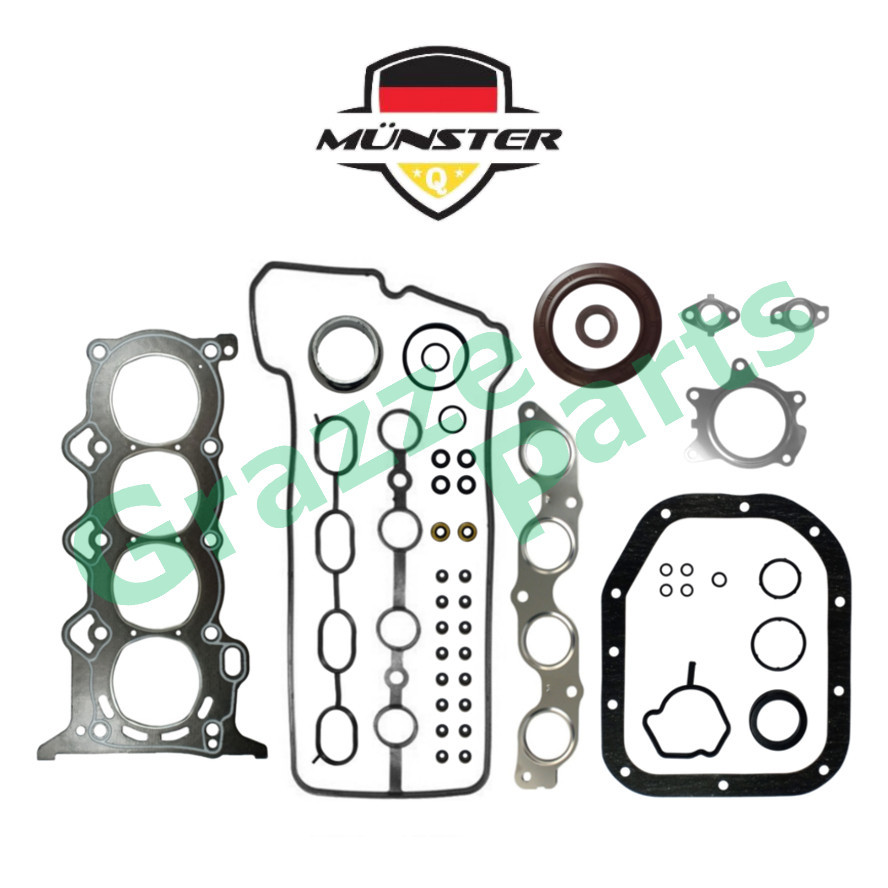 Münster Overhaul Set Gasket 04111-21040 for Toyota Vios NCP42 NCP93 1NZ ...