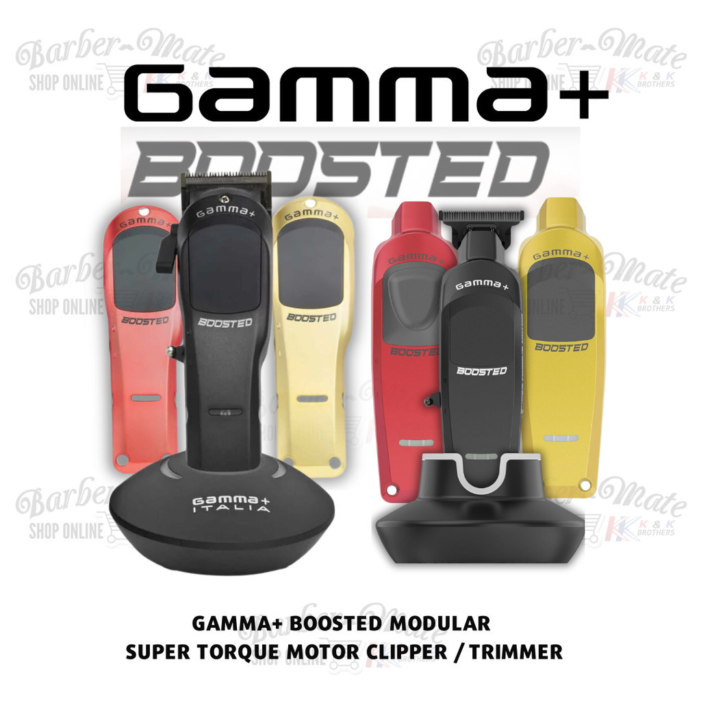 GAMMA PLUS BOOSTED SUPER TORQUE MODULAR CORDLESS CLIPPER/ TRIMMER ...