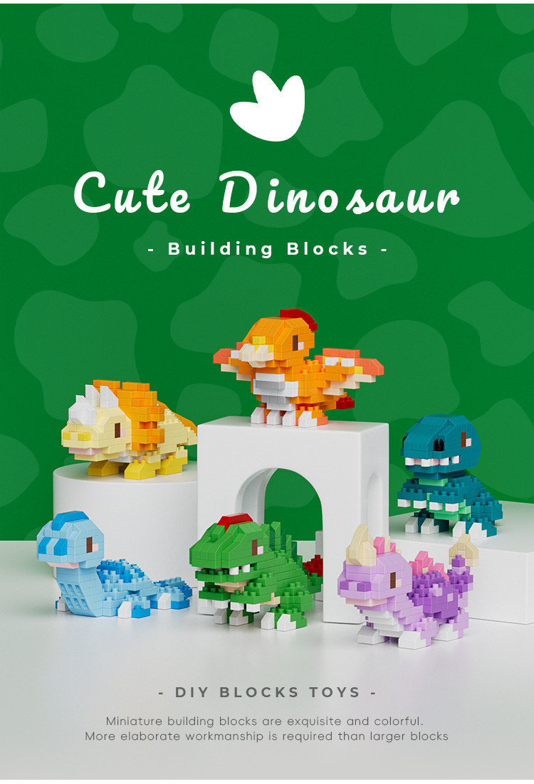 Jurassic World Nano Building Blocks Dinosaur Tyrannosaurus Rex ...