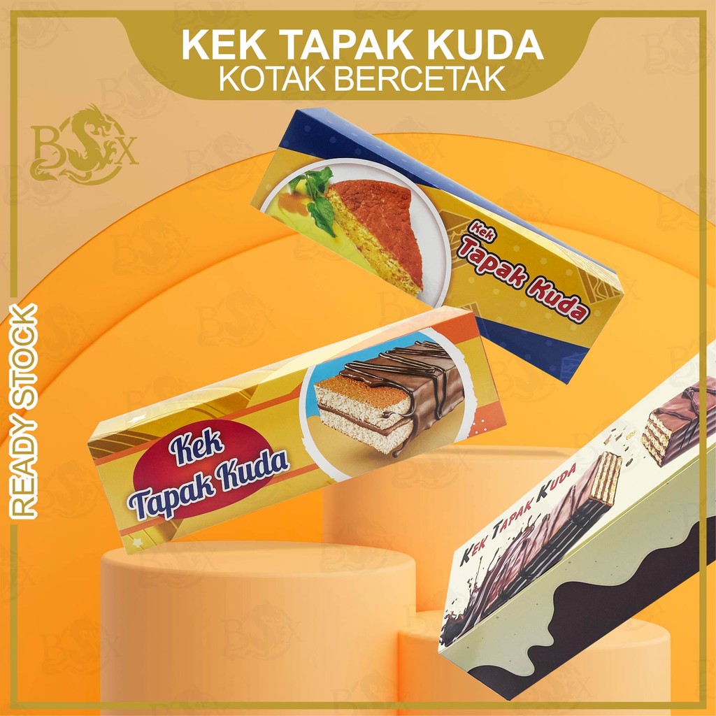 DRG KOTAK COLOUR PRINTING KEK TAPAK KUDA! 10 INCI ! TAPAK KUDA / KEK ...