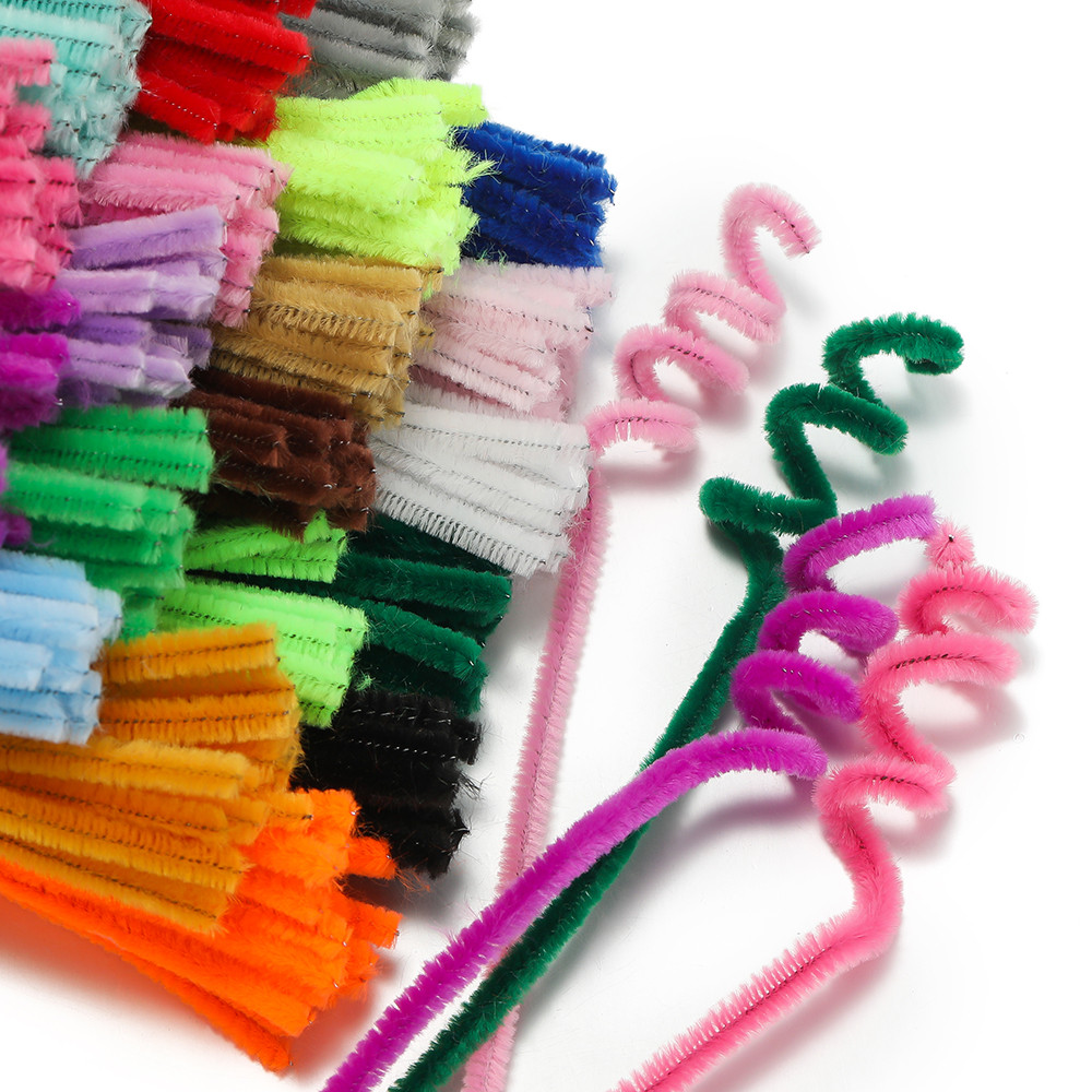 St.kunkka 50 Pcs Twist Stick Colourful Chenille Stems Dawai Jong Dawai ...