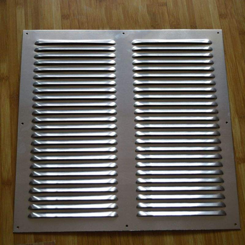 Stainless Steel Iron And Aluminum Louver Pane Grille Cover Plate ...