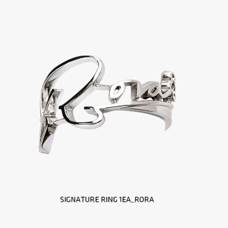 kpop idol BABYMONSTER Signature Ring Korean Fashion Accessories ...