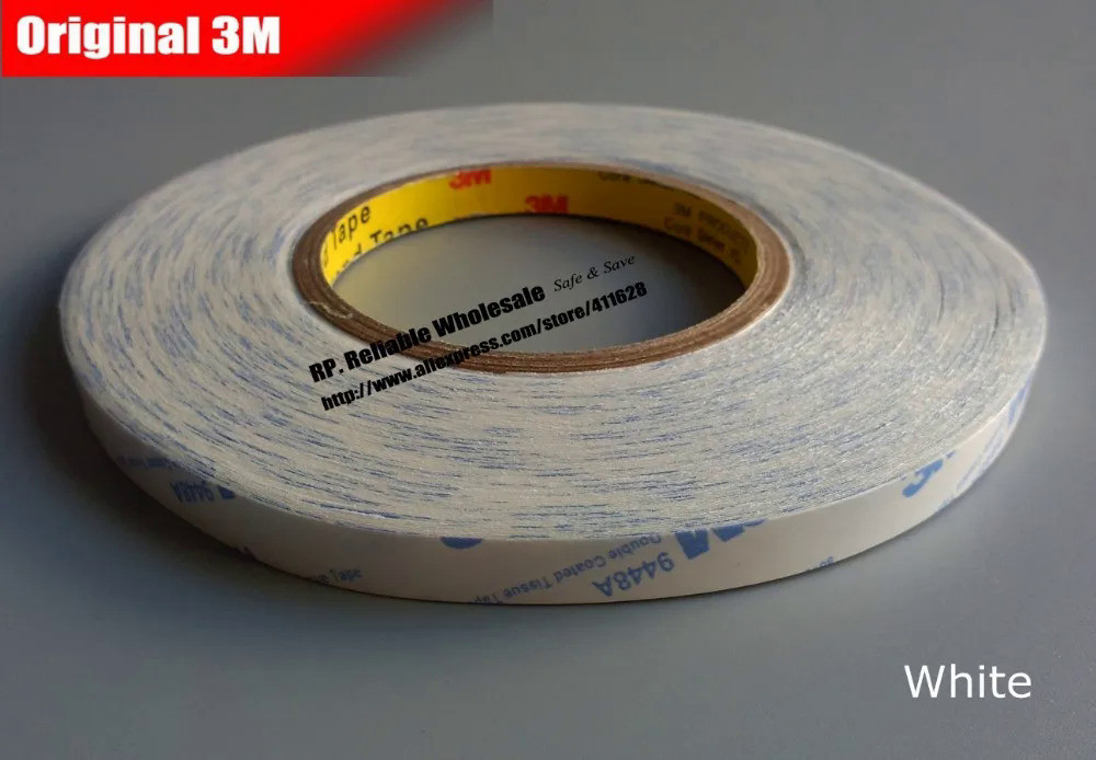 2mm~5mm~20mm Original 3M Double Sided Adhesive Tissue Tape for iphone ...