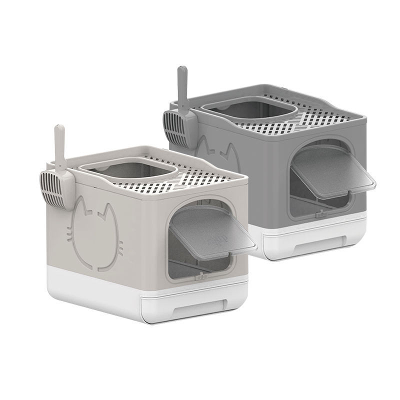 [Self-operated] Afp Cat Toilet Fully Enclosed Anti-splash And Anti-odor ...