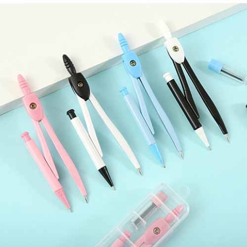 Drawing Mechanical Pencil Compass Set / Student Compass Set / Math Set ...
