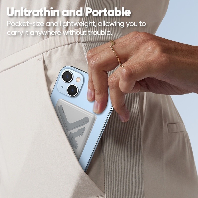 GOOJODOQ Pengecas Bank Kuasa Wayarles Magnet Mudah Alih | Shopee Malaysia