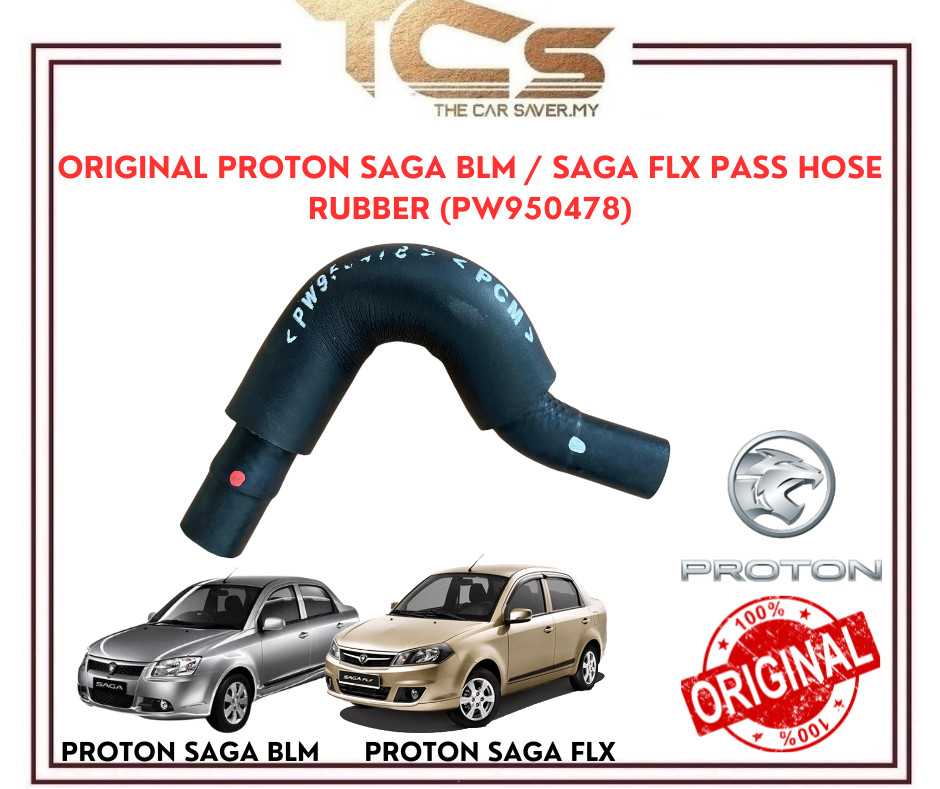 ORIGINAL PROTON SAGA BLM / SAGA FLX PASS HOSE RUBBER (PW950478 ...