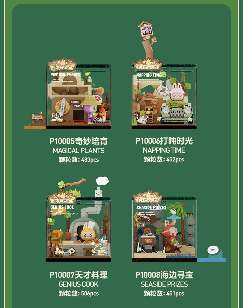 [Ready Stock 100% POPMART Genuine] LABUBU LABUBU THE MONSTERS Forest ...
