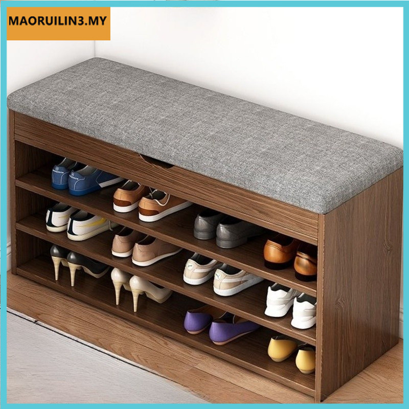 Stool Roll Soft Changing Shoe Shoe Rack With Seat Shoe Simple Rack ...