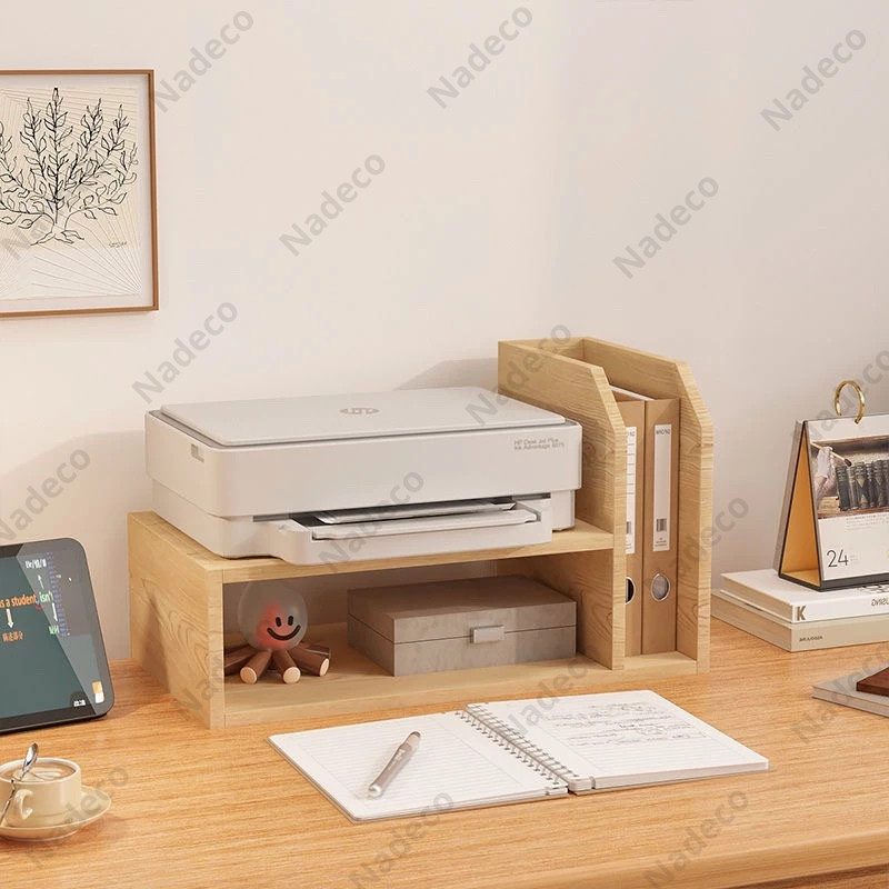 in stock Computer shelf, wooden desk shelf, printer shelf, scanner, PC ...