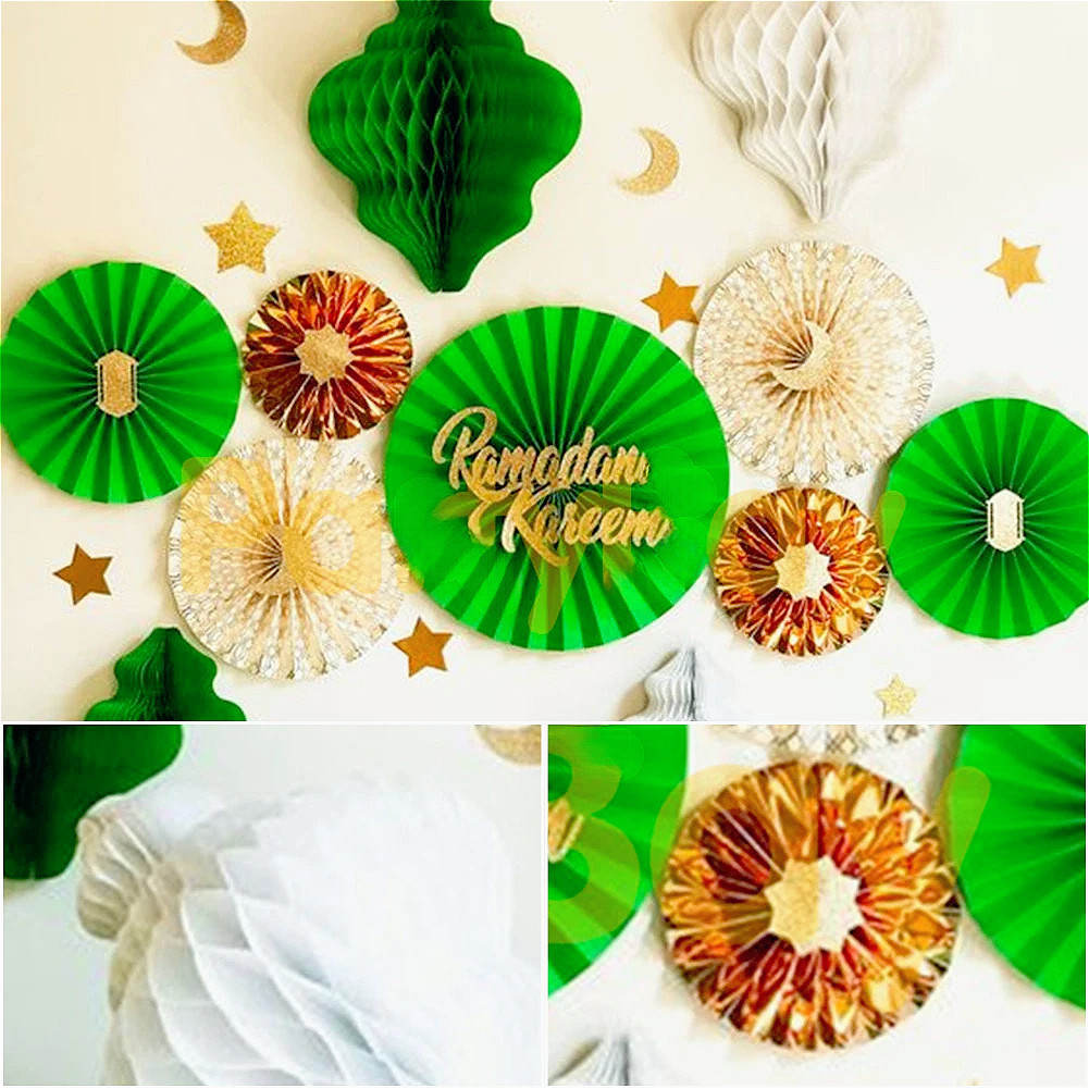 in stock 8pcs/set Ramadan Decoration 2025 Hari Raya Indoor Decoration ...