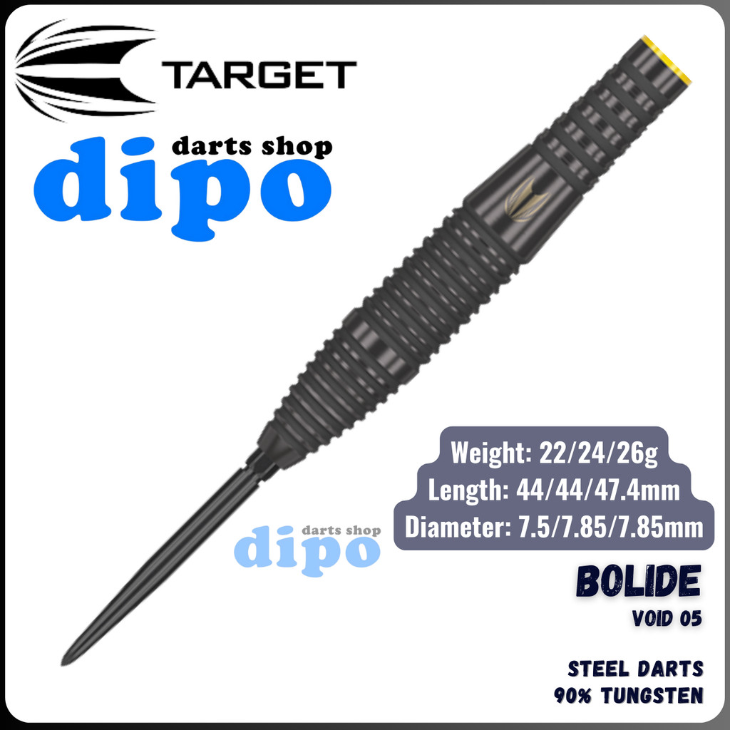TARGET BOLIDE VOID 05 - TARGET Swiss Steel Darts | Shopee Malaysia