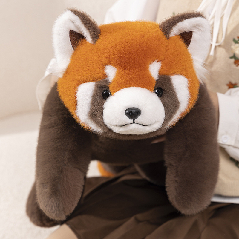 Super Soft Panda Fox Stuffed Animal Toy Fox Plushie Raccoon Doll Kids ...