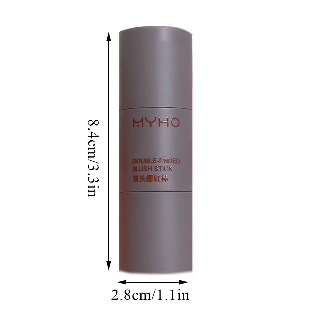 MYHO Dual-Use Matte Blush Stick - Permanent Color Powder, 2-in-1 Lip ...