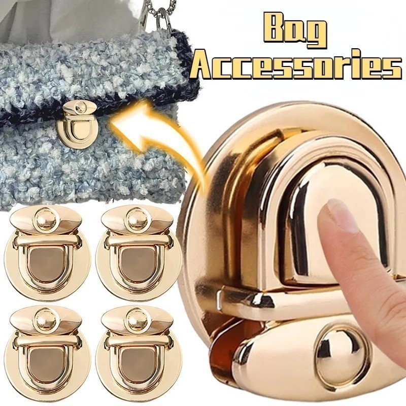 Square Lock Clasps - Detachable Craft Catch Buckles - DIY Closure Lock ...