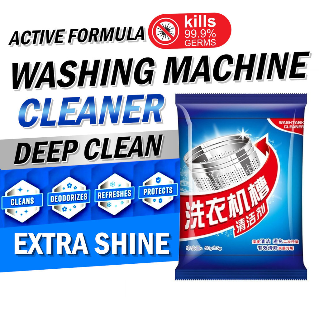 Washing Machine Cleaner Powder Pencuci Mesin Basuh Mesin Cuci Tube ...