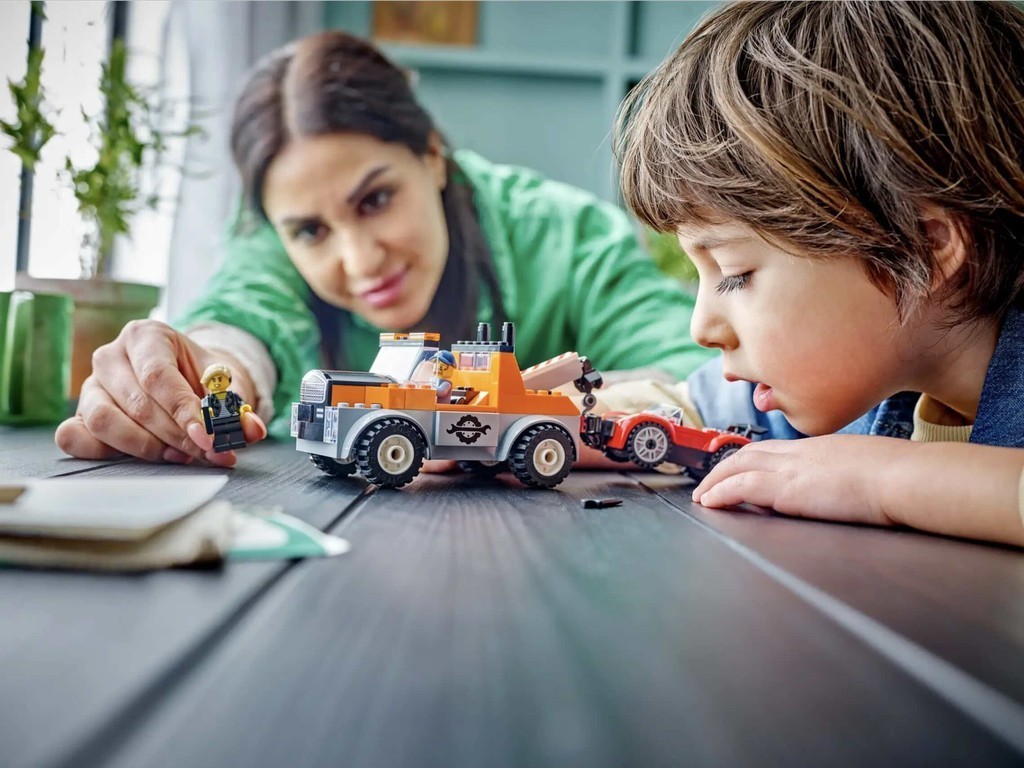 LEGO 60435 Tow Truck and Sports Car Repair | LEGO City | Shopee Malaysia