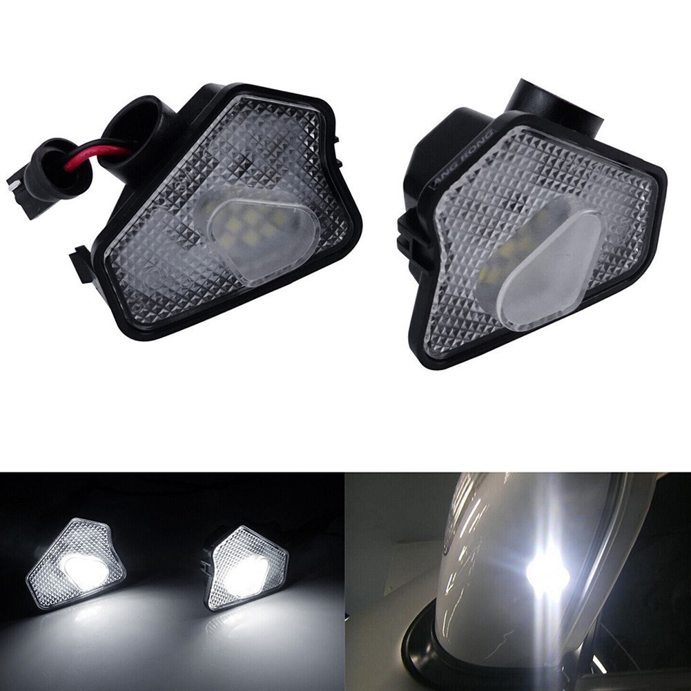Fast ship⚡ 2x LED Side Under Mirror Puddle Light Fit For Mercedes W204 ...