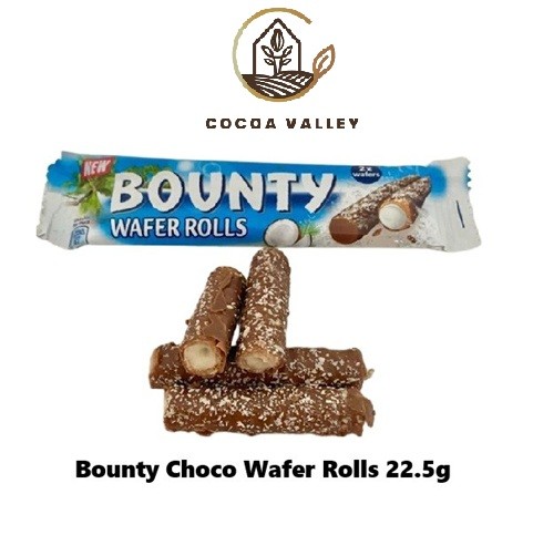 Bounty Choco Wafer Roll 22.5g | Shopee Malaysia